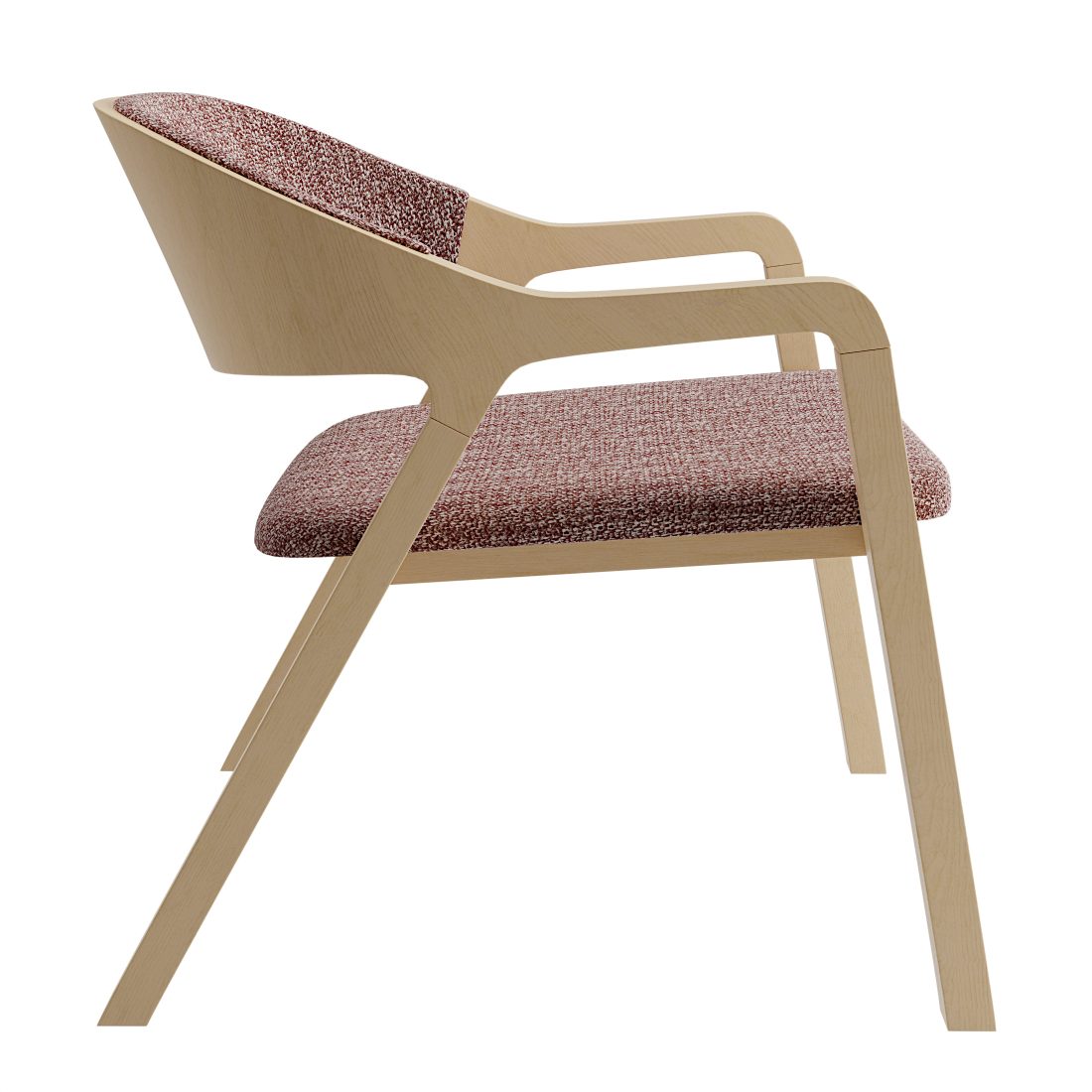 Layer 093 Lounge Armchair By Billiani - 3D Model for VRay, Corona