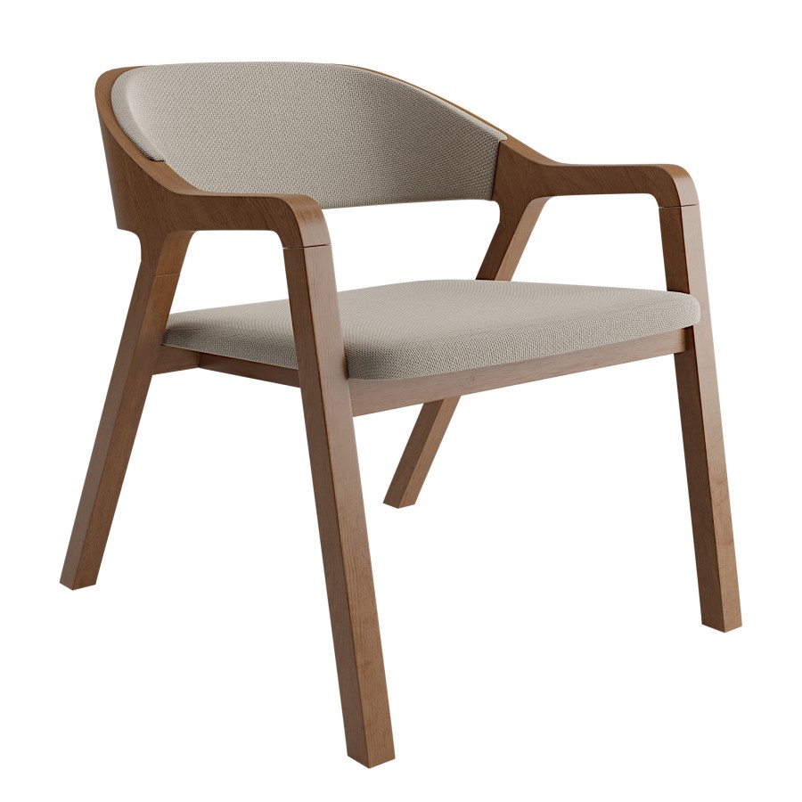 Layer 093 Lounge Armchair By Billiani - 3D Model for VRay, Corona