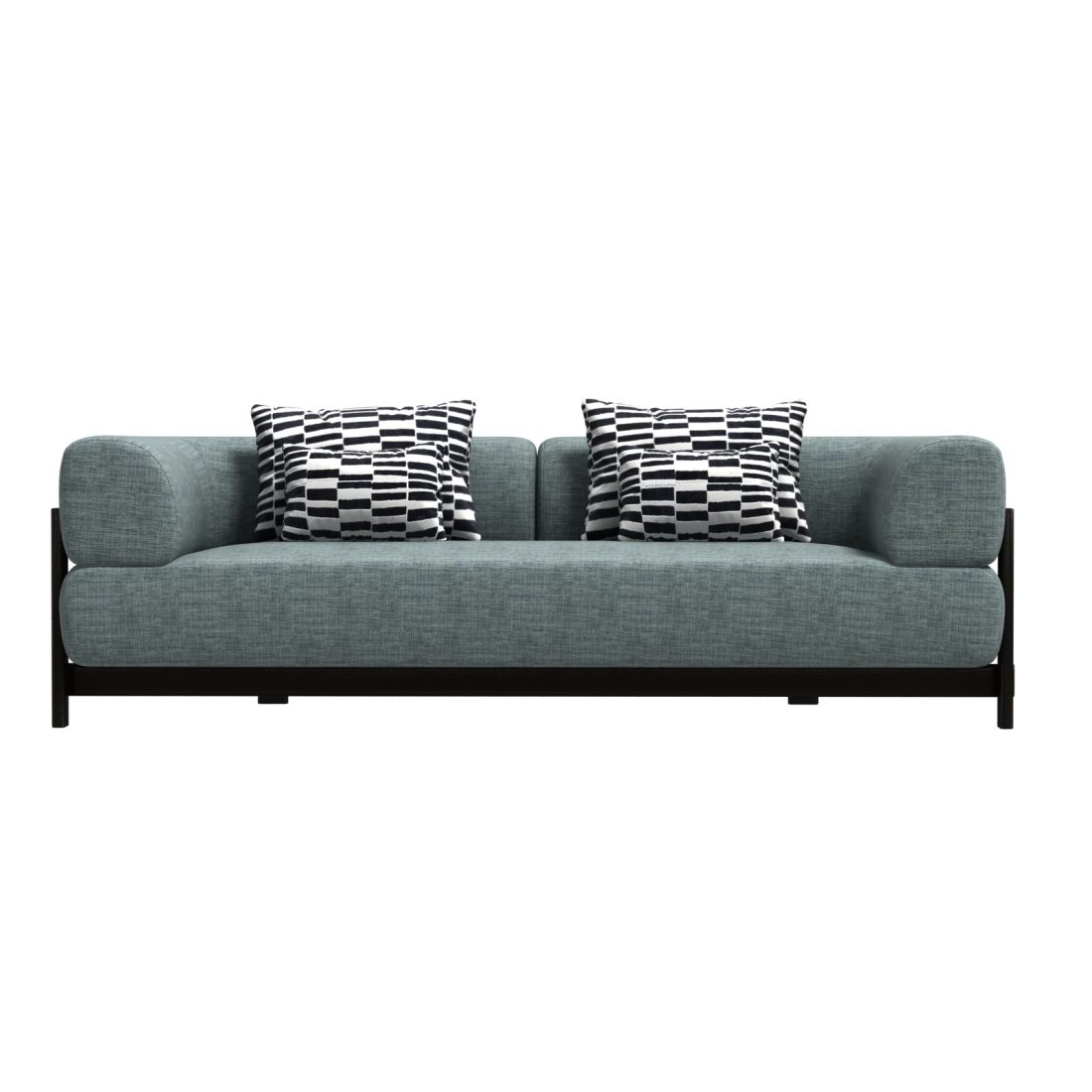 Elephant Sofa 3-seater Karimoku New Standard 3D Model for VRay | CGMood