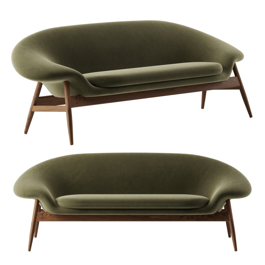Fried Egg Sofa By Warm Nordic - 3D Model for Corona