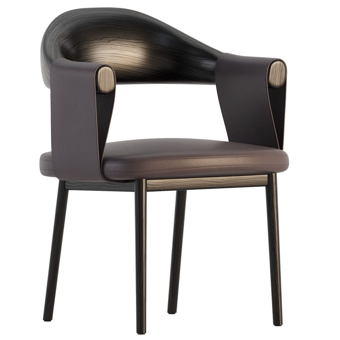Trussardi Casa Dining Chair 3D Model for VRay, Corona | CGMood