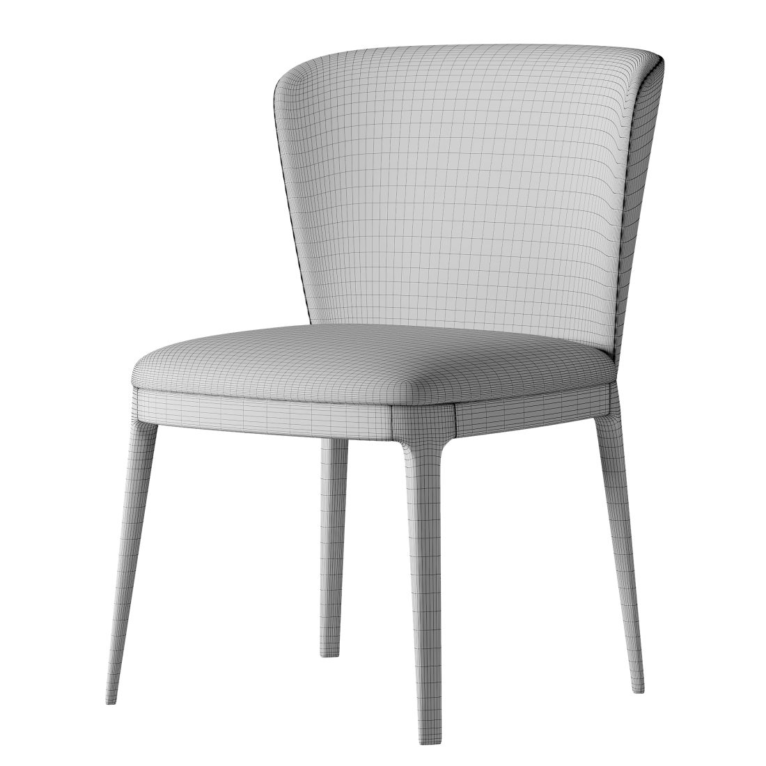 Nola Chair - 3D Model for Corona