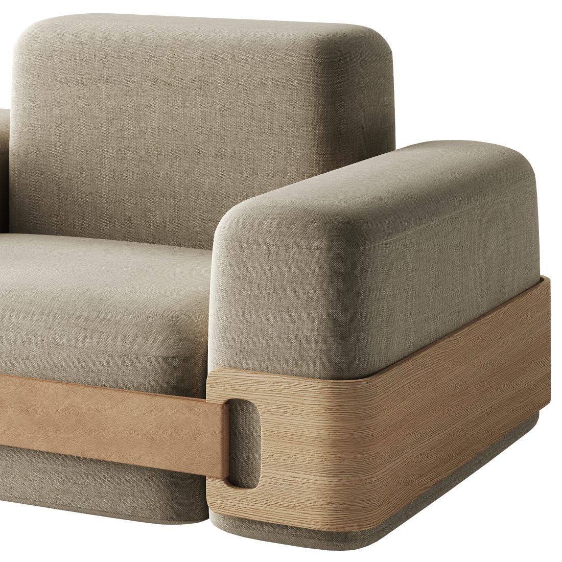 Burger Sofa - 3D Model for Corona