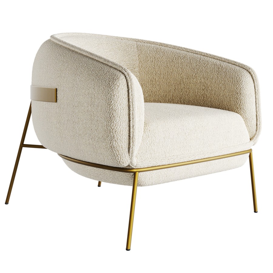 Blop Armchair By Mambo Unlimited Ideas - 3D Model for Corona