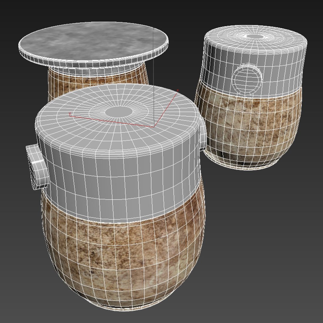 Mom Maison Objet Present Time Table - 3D Model for Corona