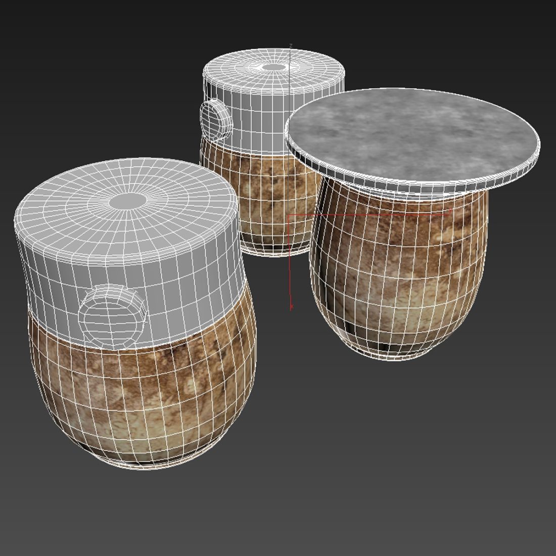 Mom Maison Objet Present Time Table - 3D Model for Corona