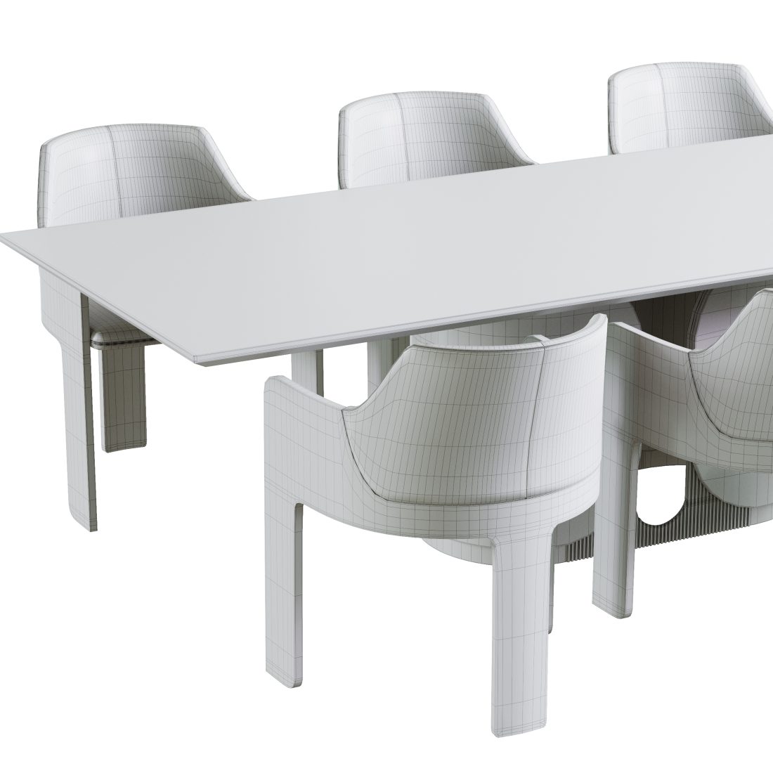 Table Horus Chair Soul - 3D Model for VRay, Corona