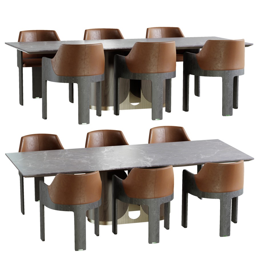 Table Horus Chair Soul - 3D Model for VRay, Corona