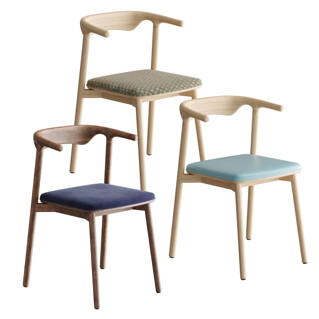 Pala Chair - 3D Model for Corona