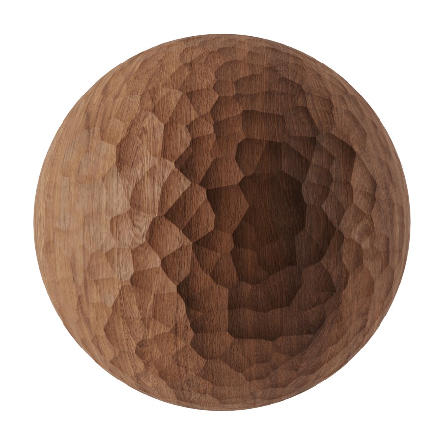 Carved Wood Material Without Displacement Material for Corona | CGMood