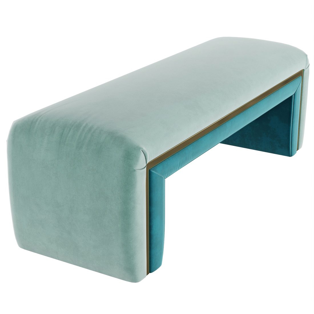 Velvet Ida Bench 3D Model for VRay, Corona | CGMood