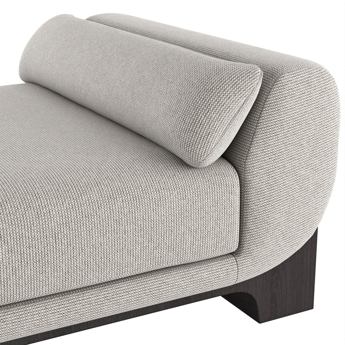 Velvet Ida Bench - 3D Model for VRay, Corona