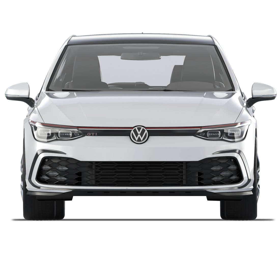 Volkswagen Golf Viii GTI 2020 - 3D Model for VRay