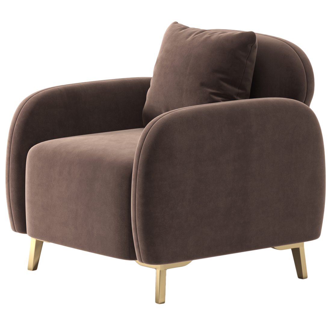 Schiller Armchair 3D Model for VRay, Corona | CGMood