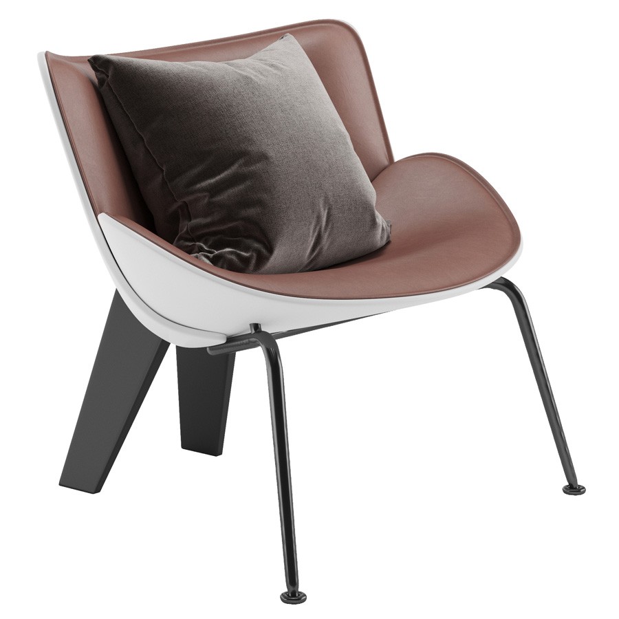 B&b Italia Do Maru Armchair 3D Model for VRay, Corona | CGMood