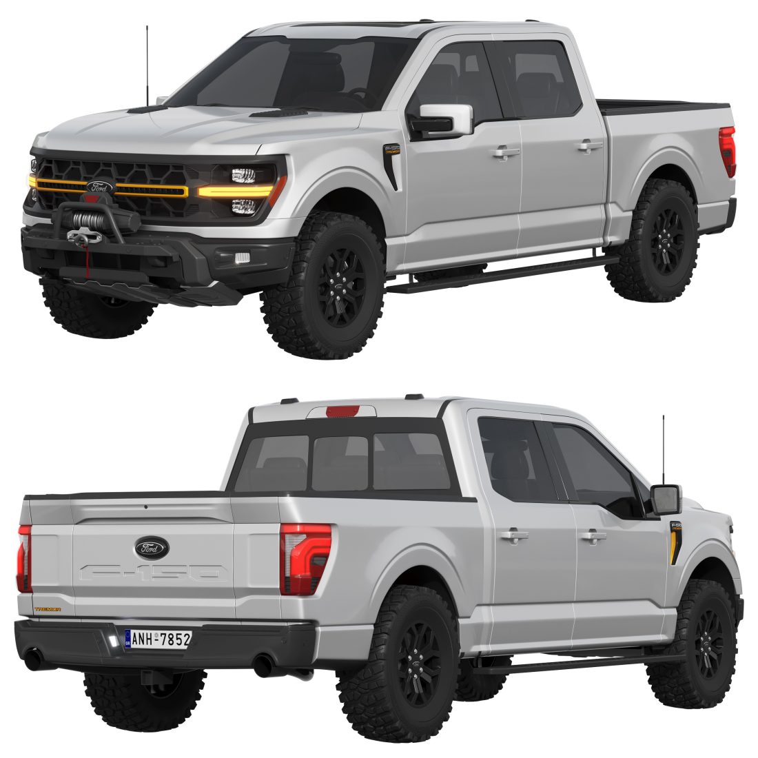 Ford F-150 Tremor 2024 - 3D Model for Corona