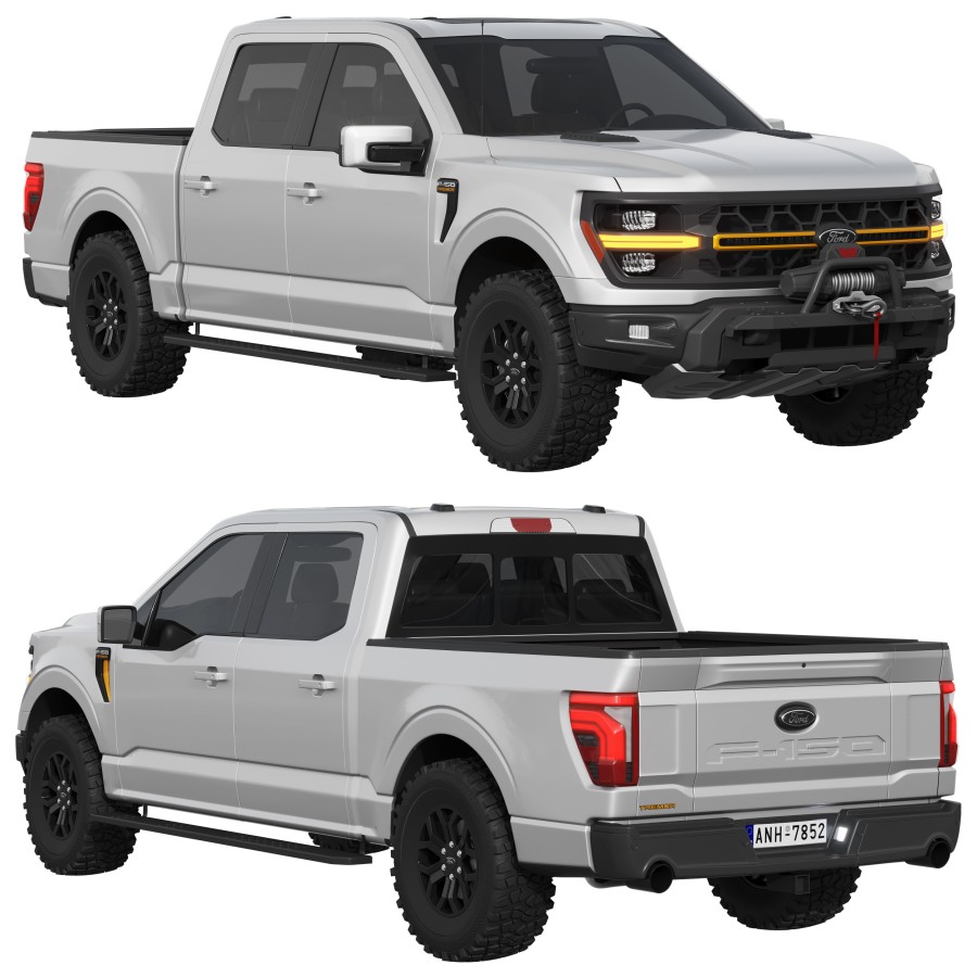 Ford F-150 Tremor 2024 - 3D Model for Corona