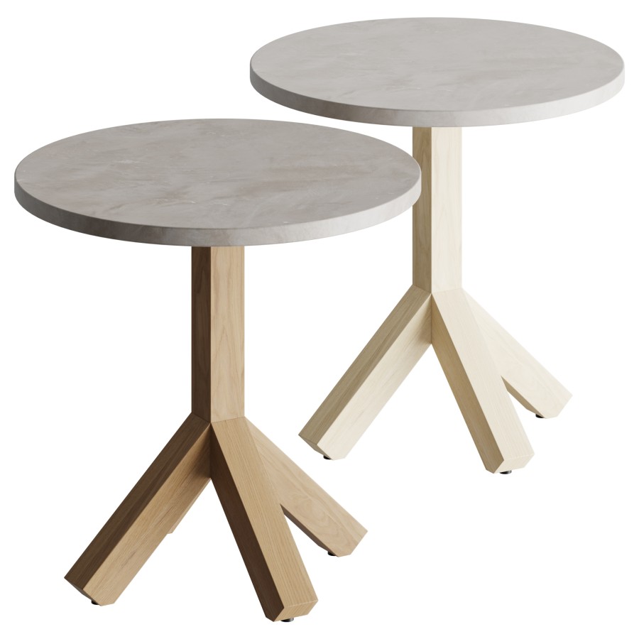 Root Small Table Roda 3D Model for Corona | CGMood