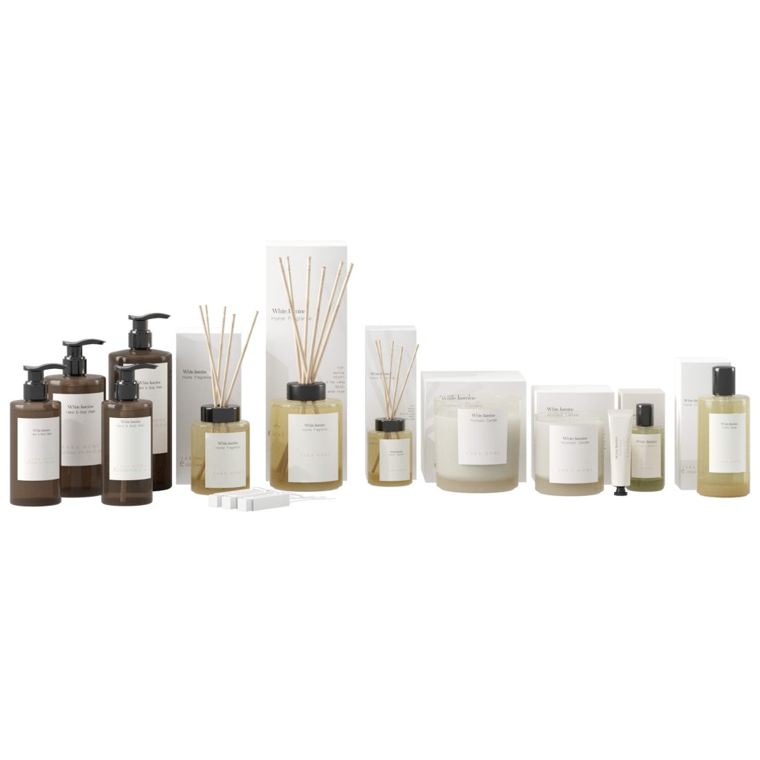 Spray And Soaps Set 01 Zara Home 3D Model for VRay, Corona | CGMood