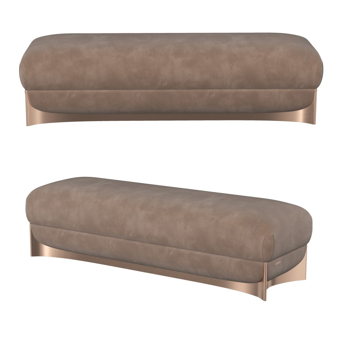 Visionnaire Ca' Foscari Bench - 3D Model for VRay