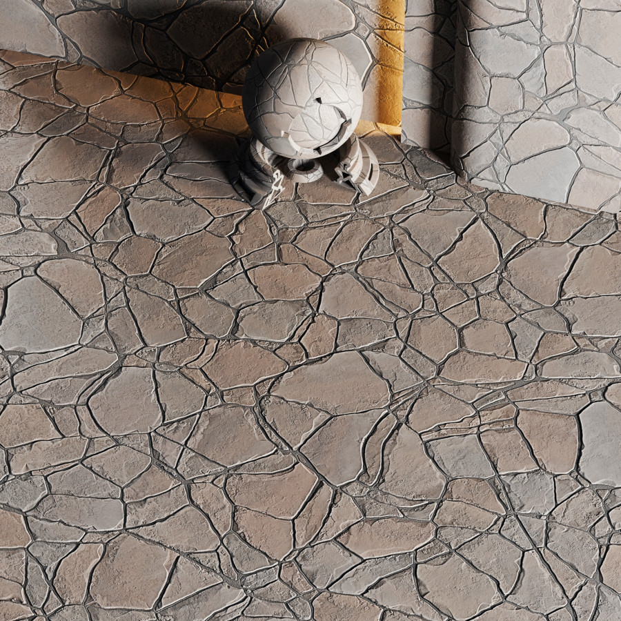 11 Slate Floor Stone | Pbr | 4k | Png | Seamless - 3D Model for VRay ...