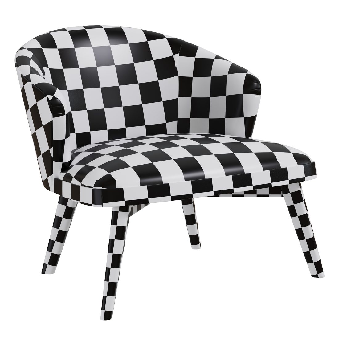 Nelly Armchair By Laskasas - 3D Model for Corona