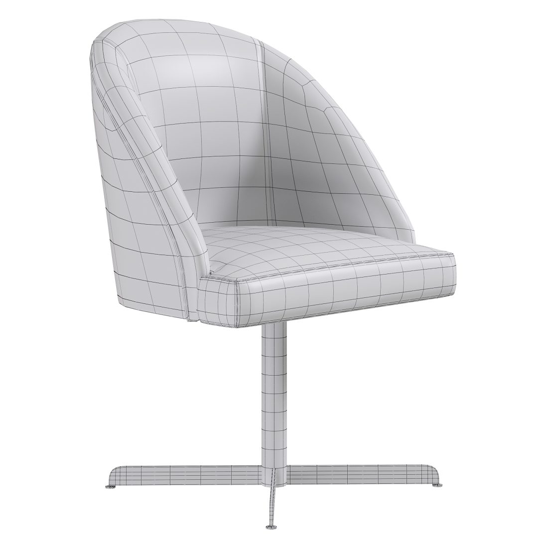 Loren Home Office Chair By Laskasas - 3D Model for Corona