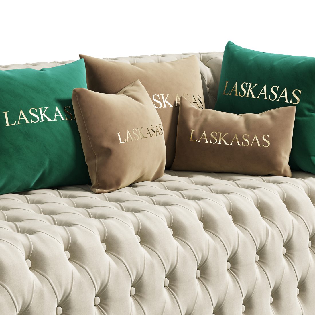 Havay Sofa By Laskasas - 3D Model for Corona