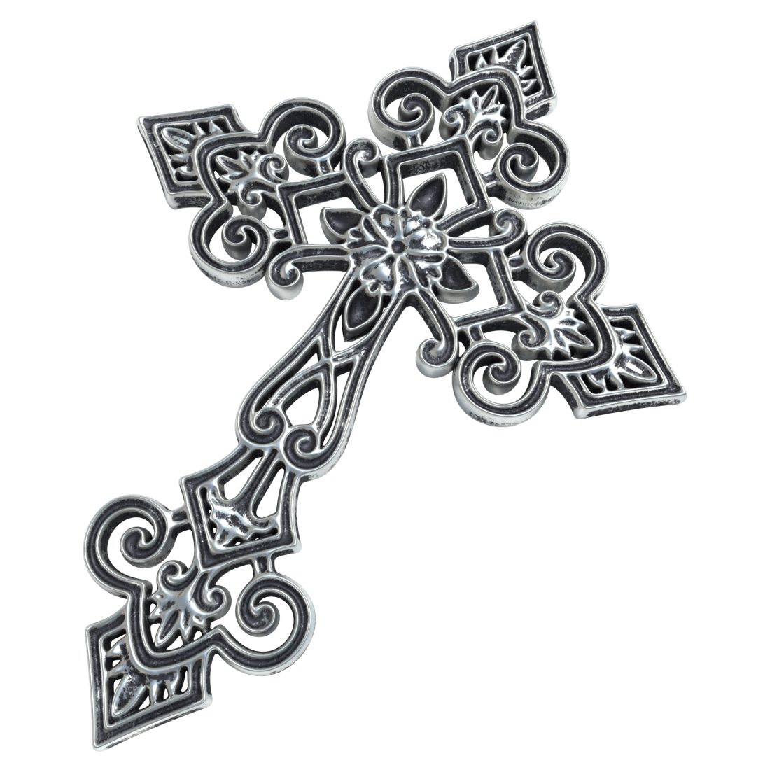 5 Christian Cross V 02 - 3D Model for VRay, Corona
