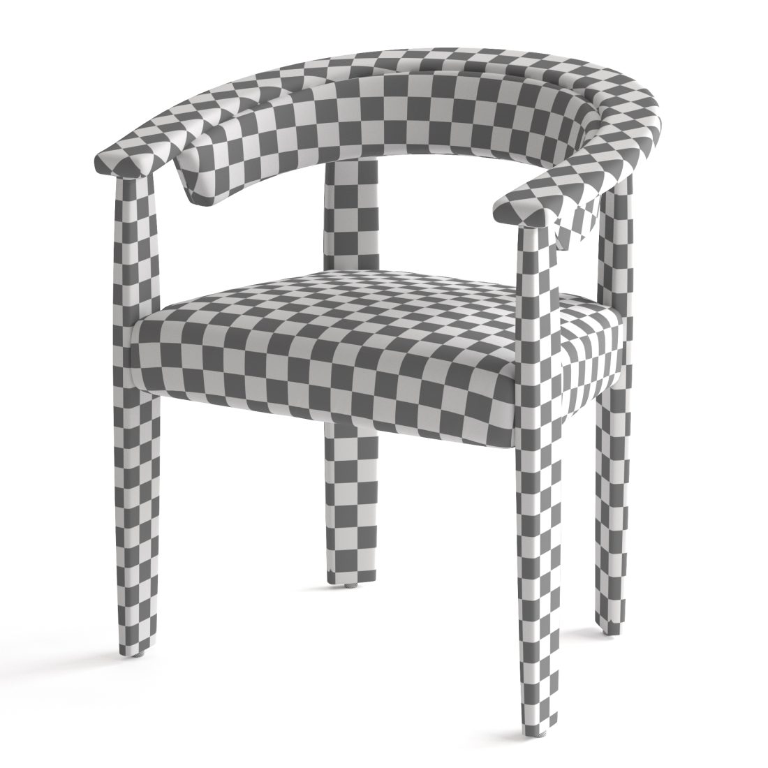 Baxter Afra Chair - 3D Model for VRay, Corona
