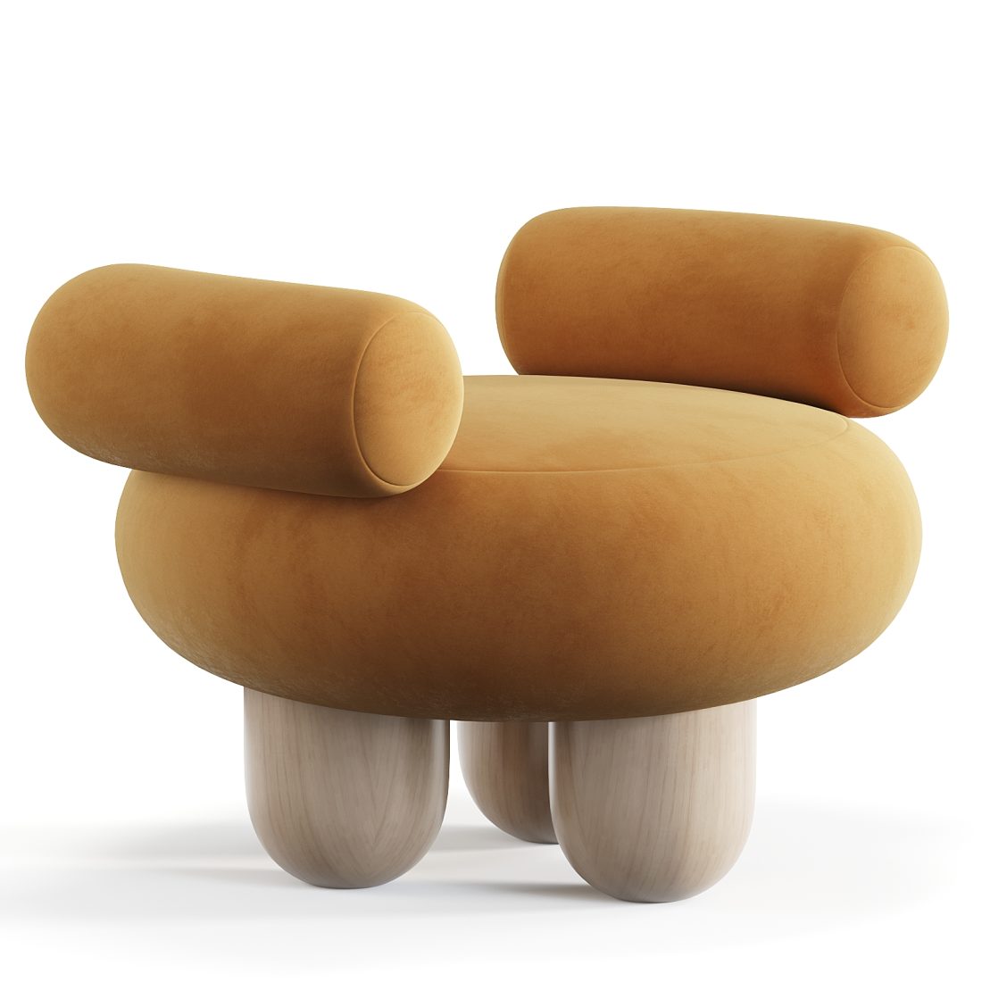 Bling Bling Ottoman 3D Model for Corona | CGMood