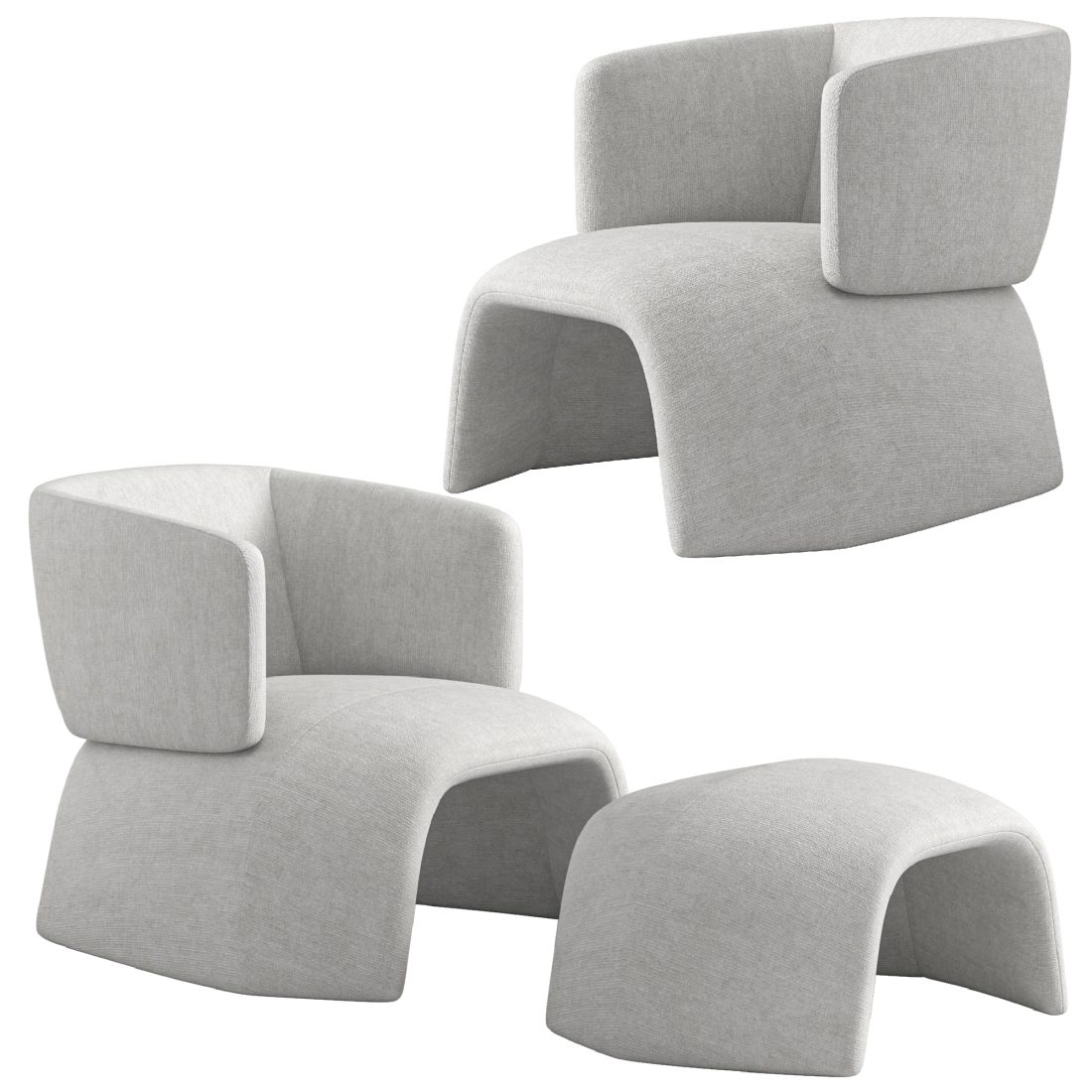 Icarus Armchair By Linteloo 3D Model for Corona | CGMood