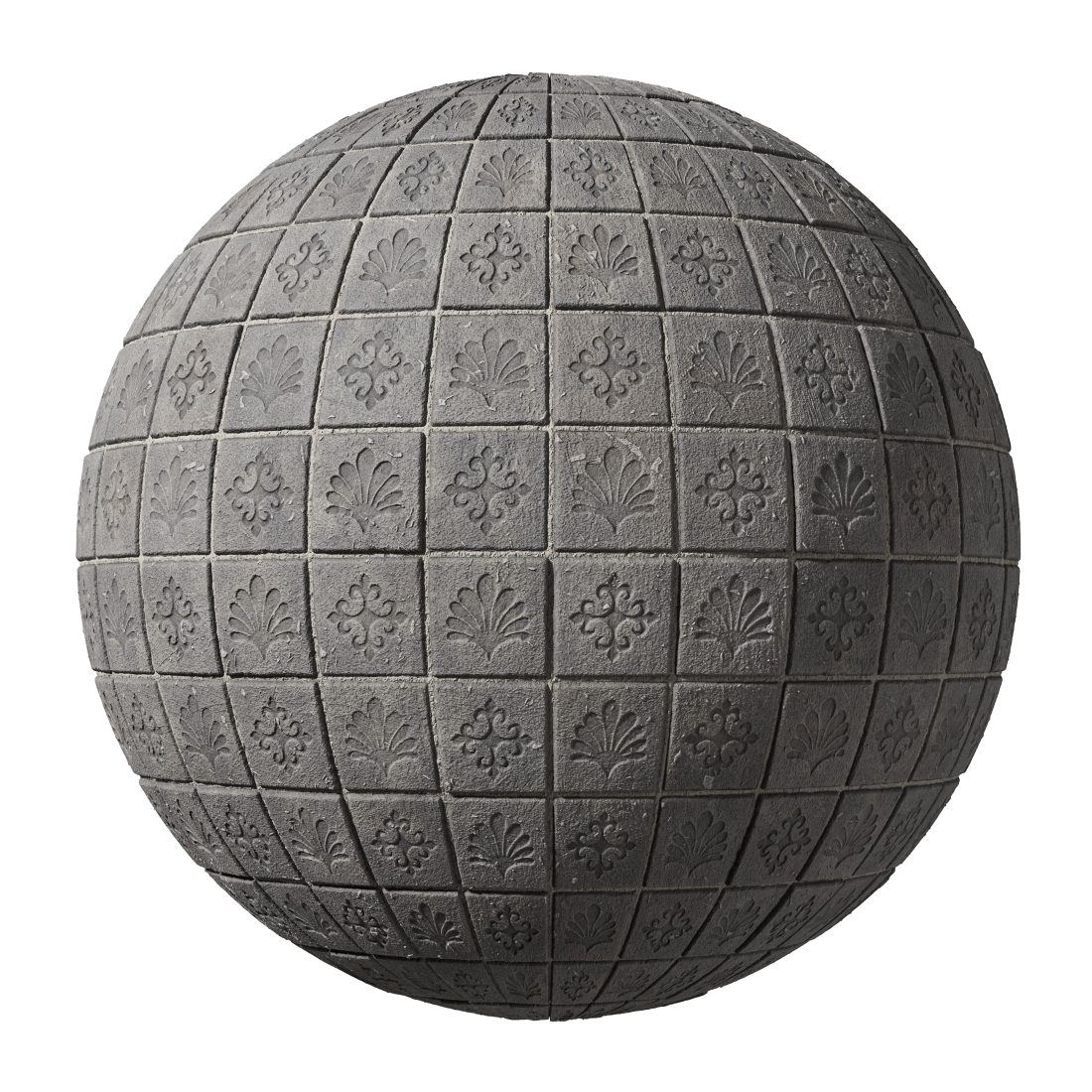 Tile Material 52 - 3D Model for VRay, Corona