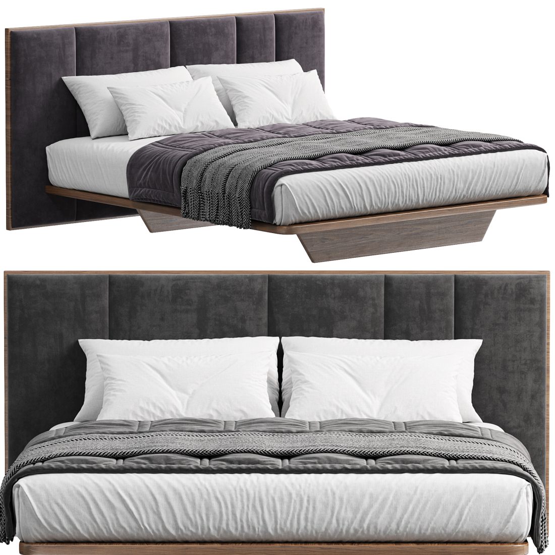 Pollack Bed By Neopoliscasa 3D Model for Corona | CGMood