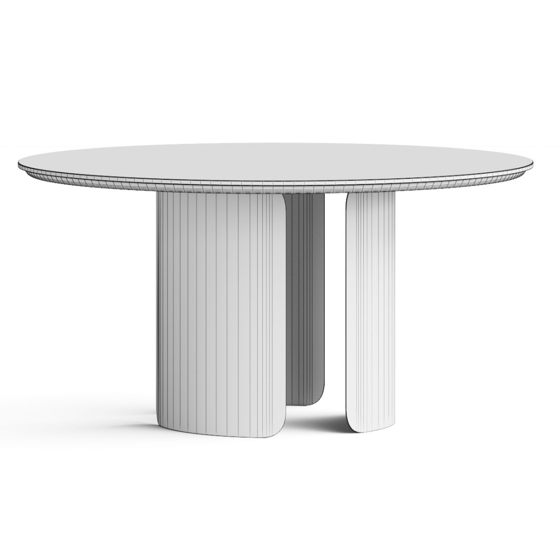 Vical Home Vimperk Dining Table - 3D Model for VRay, Corona