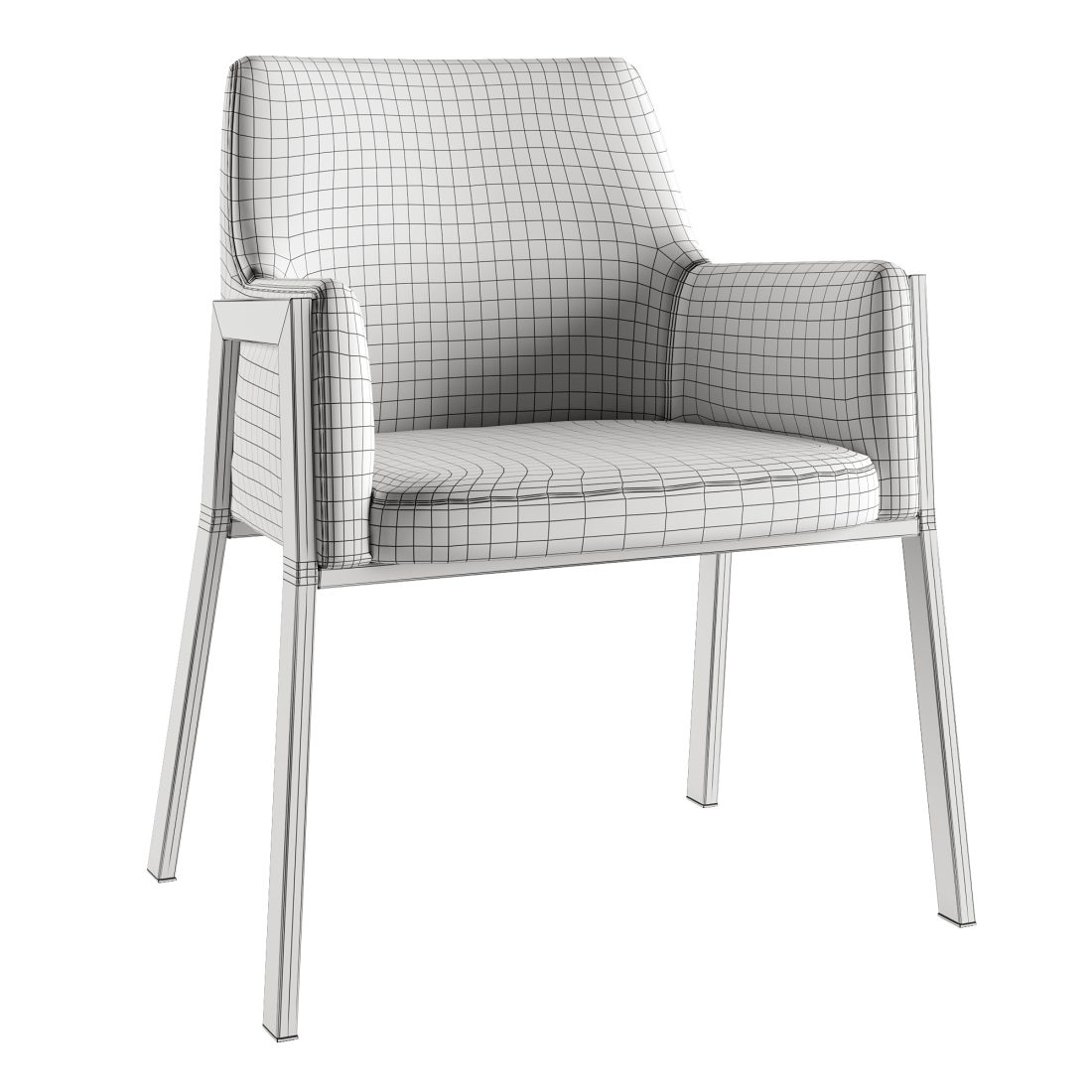 Yennifer Dune Dining Chair 3D Model for VRay, Corona | CGMood