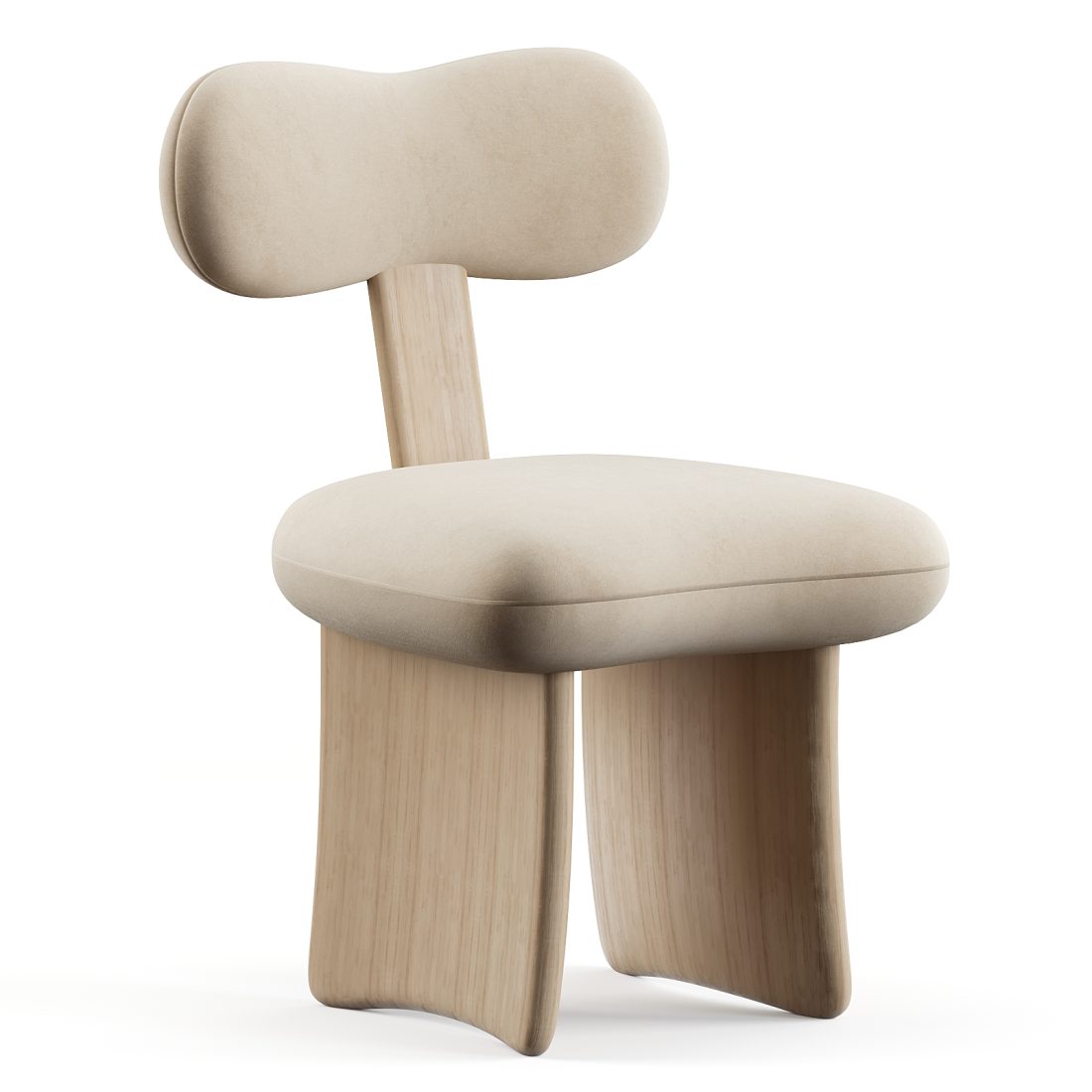 Peanut Dining Chair 3D Model for Corona | CGMood
