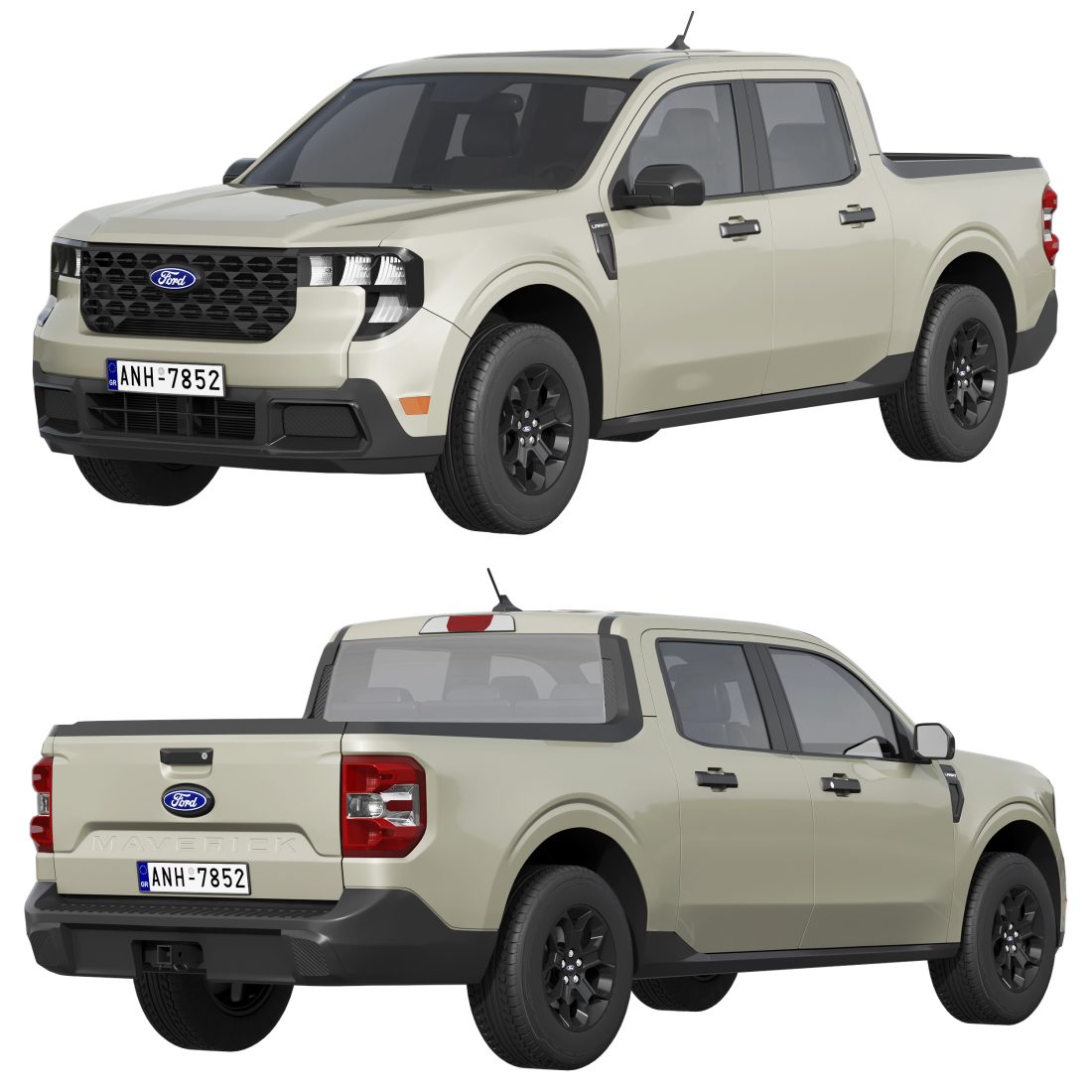 Ford Maverick 2025 3D Model for Corona | CGMood