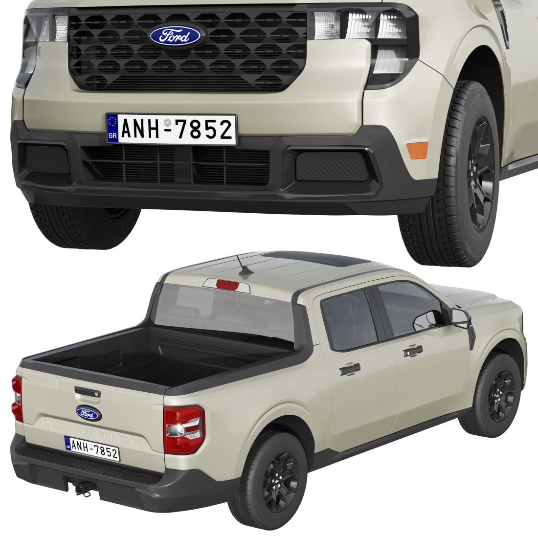 Ford Maverick 2025 3D Model for Corona | CGMood