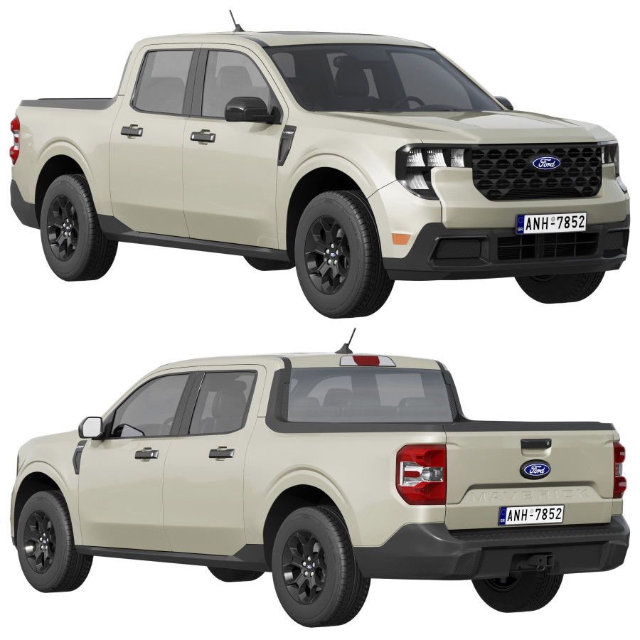 Ford Maverick 2025 3D Model for Corona | CGMood