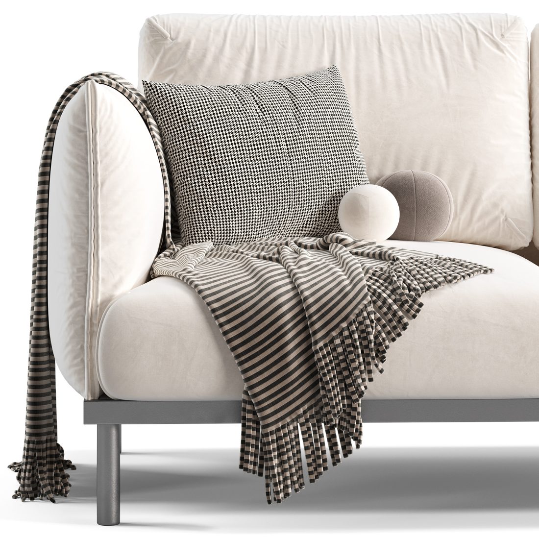 Sofa Soren Textile By Divan.ru - 3D Model for Corona