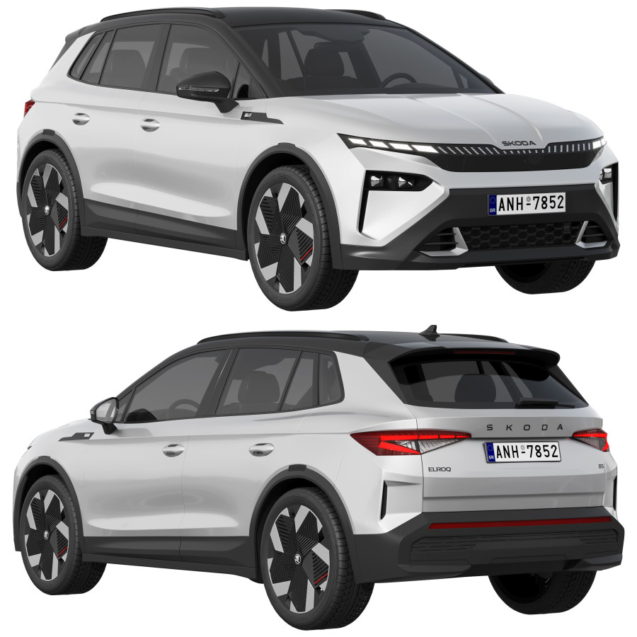Skoda Elroq First Edition 3D Model for Corona | CGMood