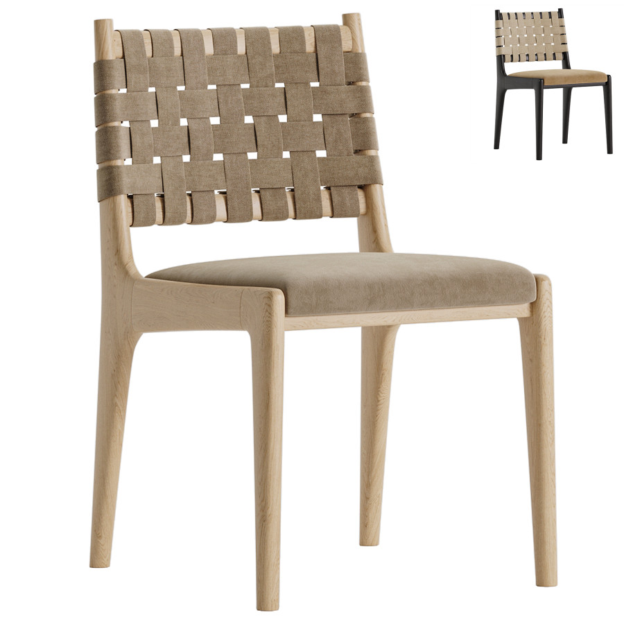Dunham Dining Chair - 3D Model for Corona