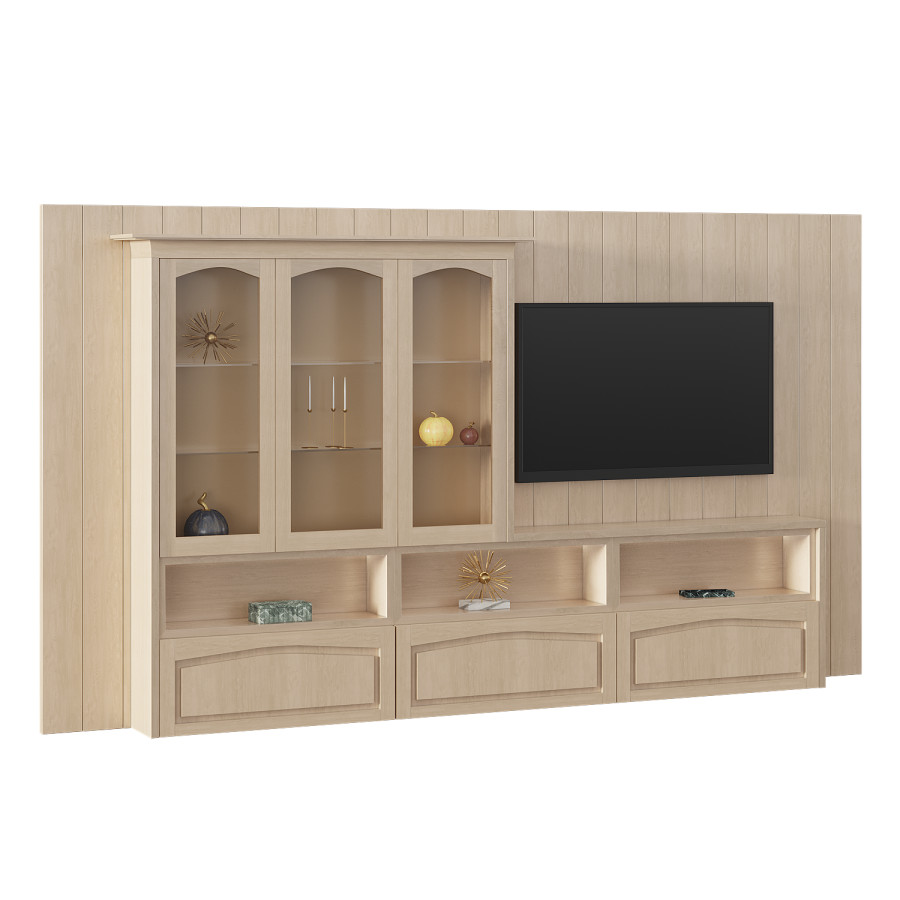 TV Wall Grace By Creo 3D Model for Corona | CGMood