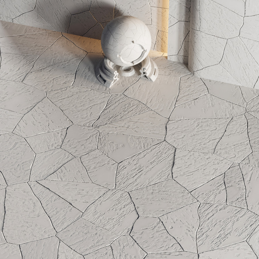 H80 Slate Stone Field | PBR | 4K Texture / PBR Material | CGMood