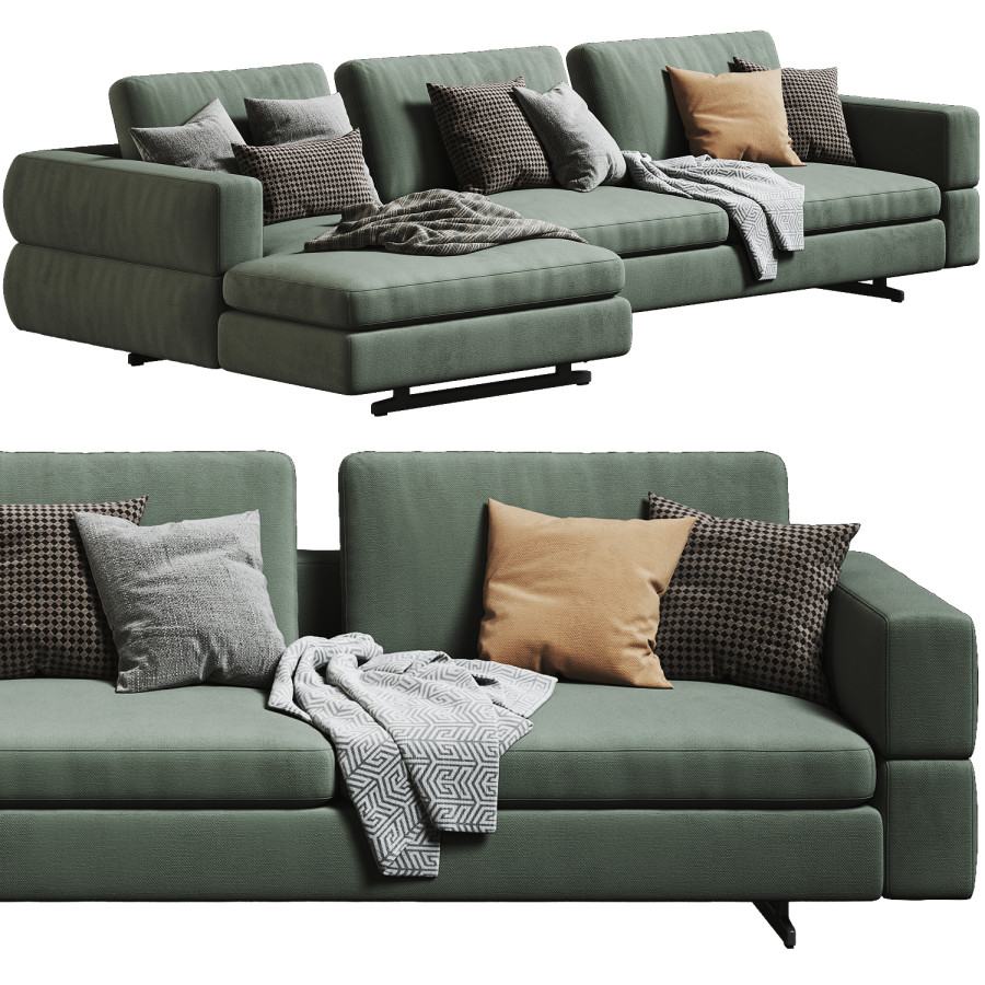 Bonaldo Ever More Chaise Longue - 3D Model for VRay