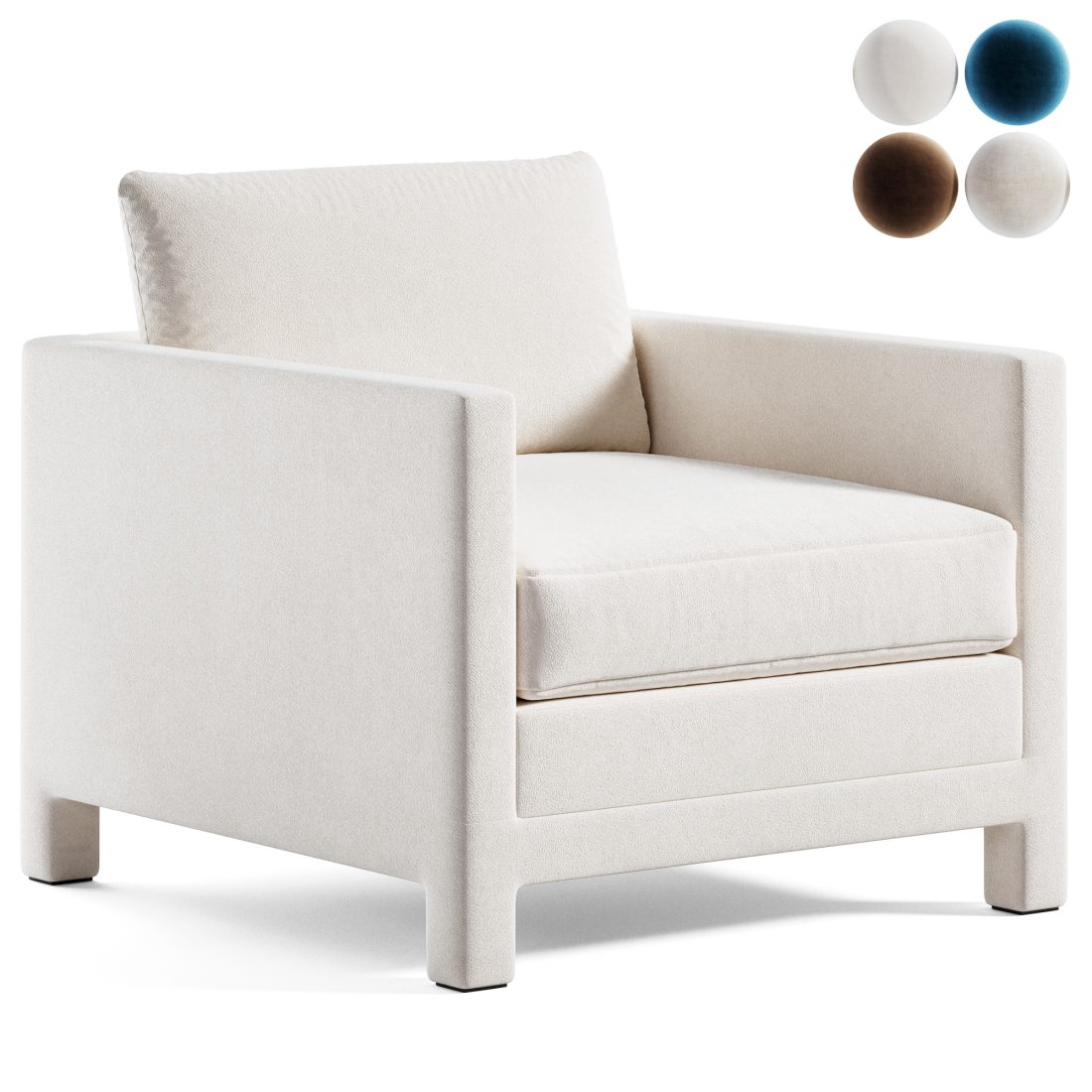 Appoline Chair 3D Model for Corona | CGMood