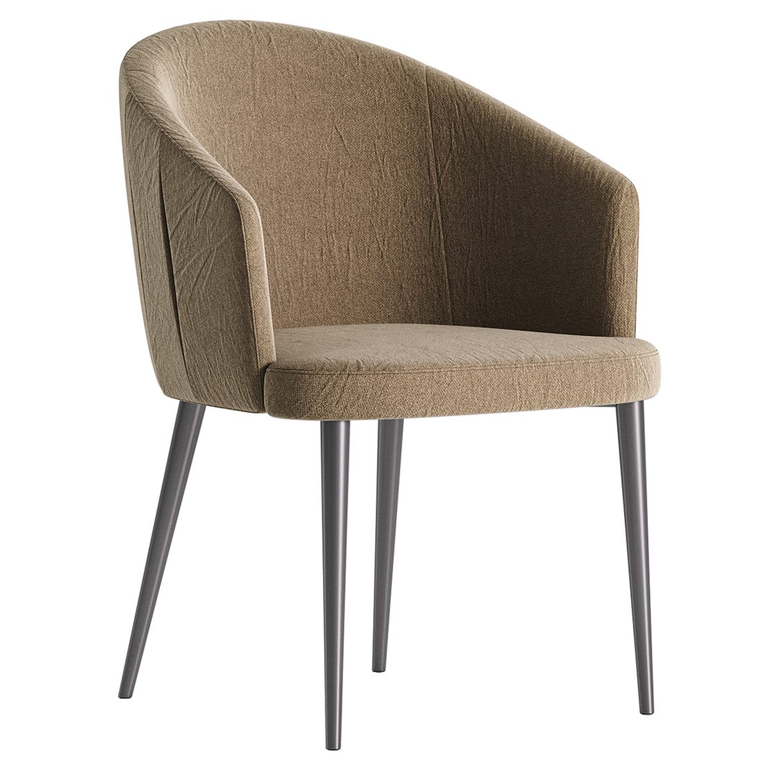 Modern Faux Dining Chair - 3D Model for Corona