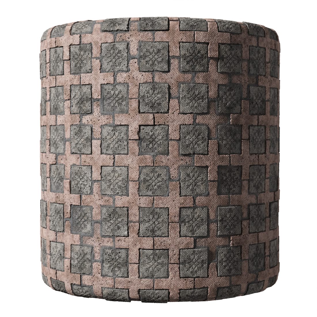 Tile Material 54 - 3D Model for VRay, Corona