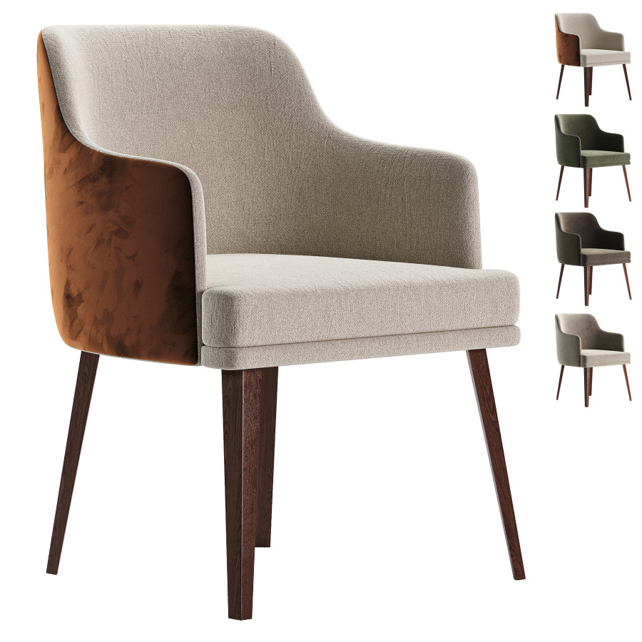Margot Dining Chair 3D Model for Corona | CGMood
